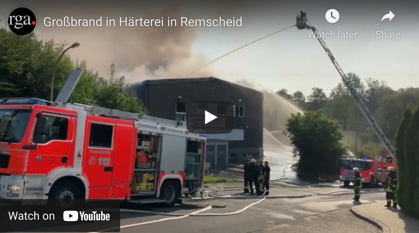 German Heat Treatment Facility Utterly Destroyed by Fire | The Monty